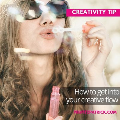 How Do You Get into Your Creative Flow? - https://pegfitzpatrick.com/