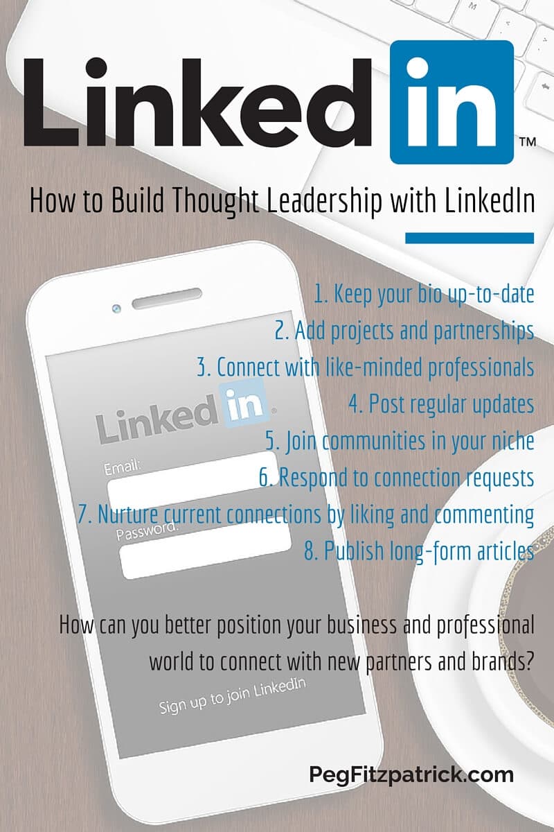 How to Build Thought Leadership with LinkedIn - https://pegfitzpatrick.com