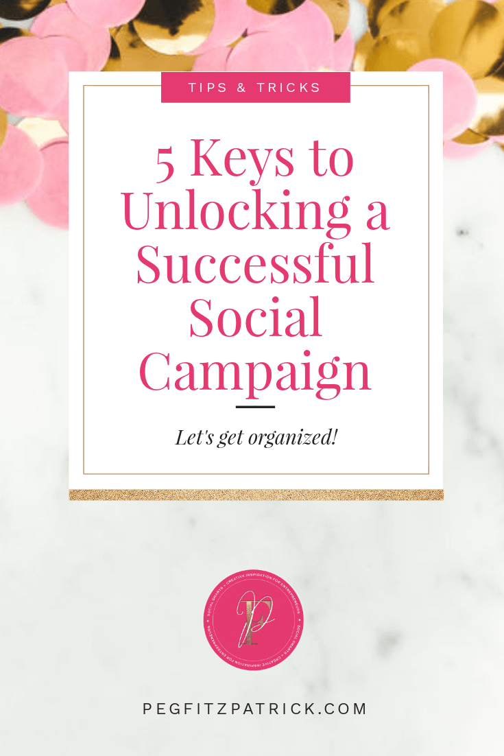 5 Keys to Unlocking a Successful Social Campaign - https://pegfitzpatrick.com